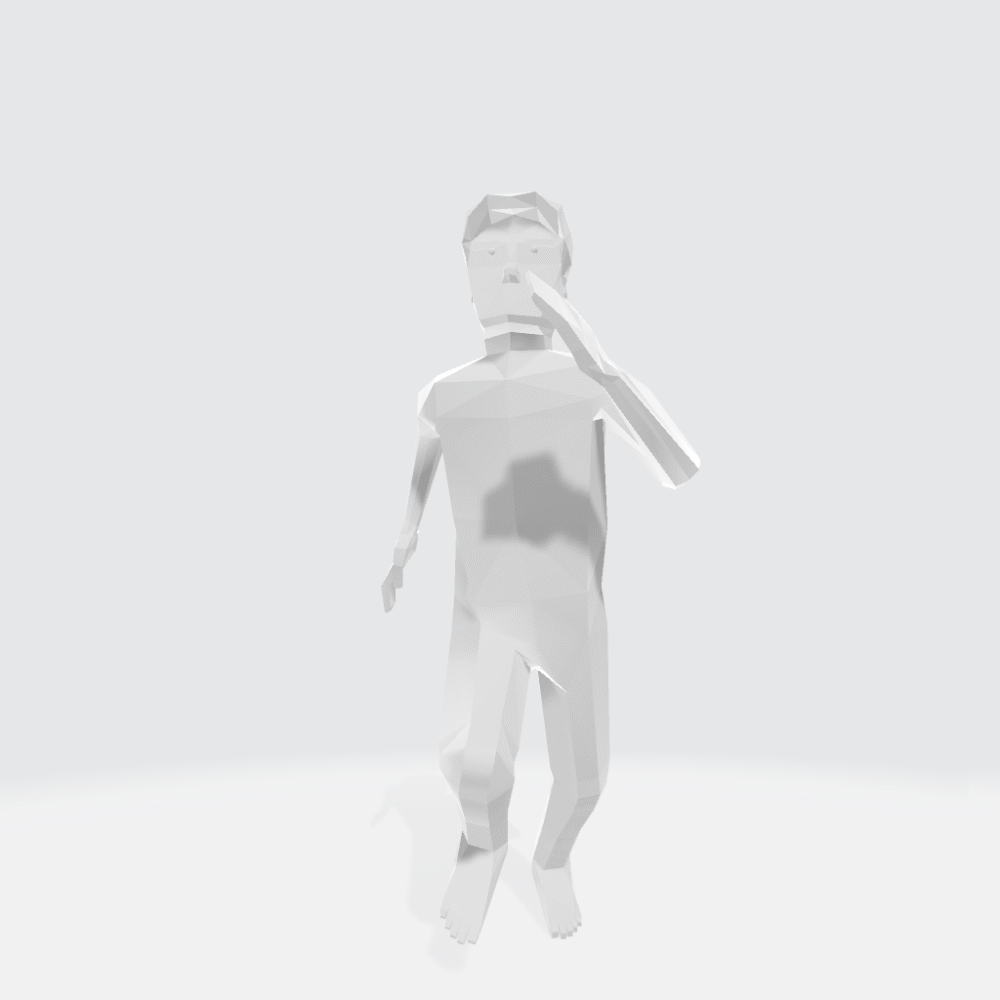 Animated Human 3D Model Free glb Download - Get3DModels