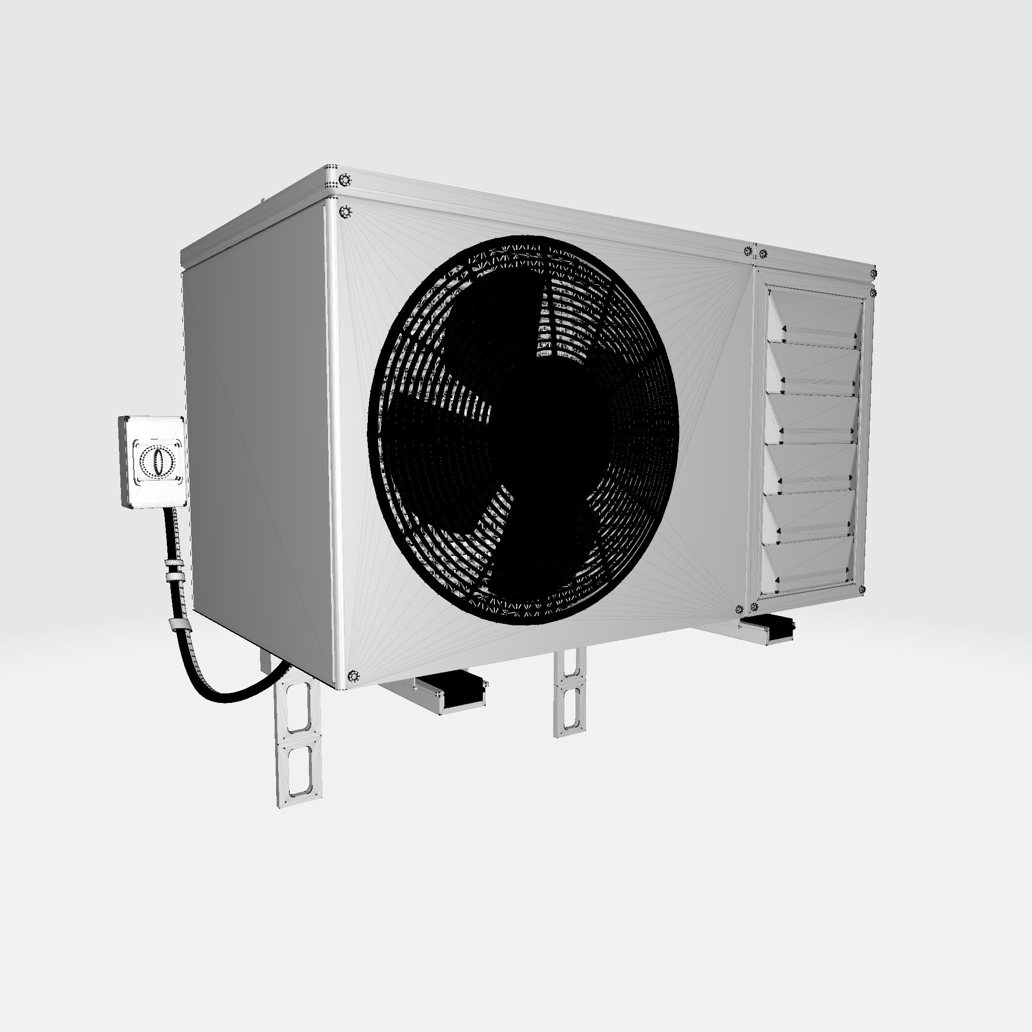 AC Unit High-Quality 3D Model Free glb Download - Get3DModels